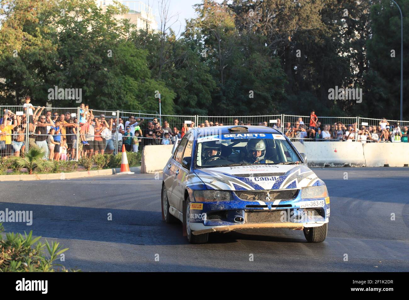 23 CHILIMINTRIS Antonis (CYP), ELIAS Stelios (CYP), Mitsubishi Lancer ...