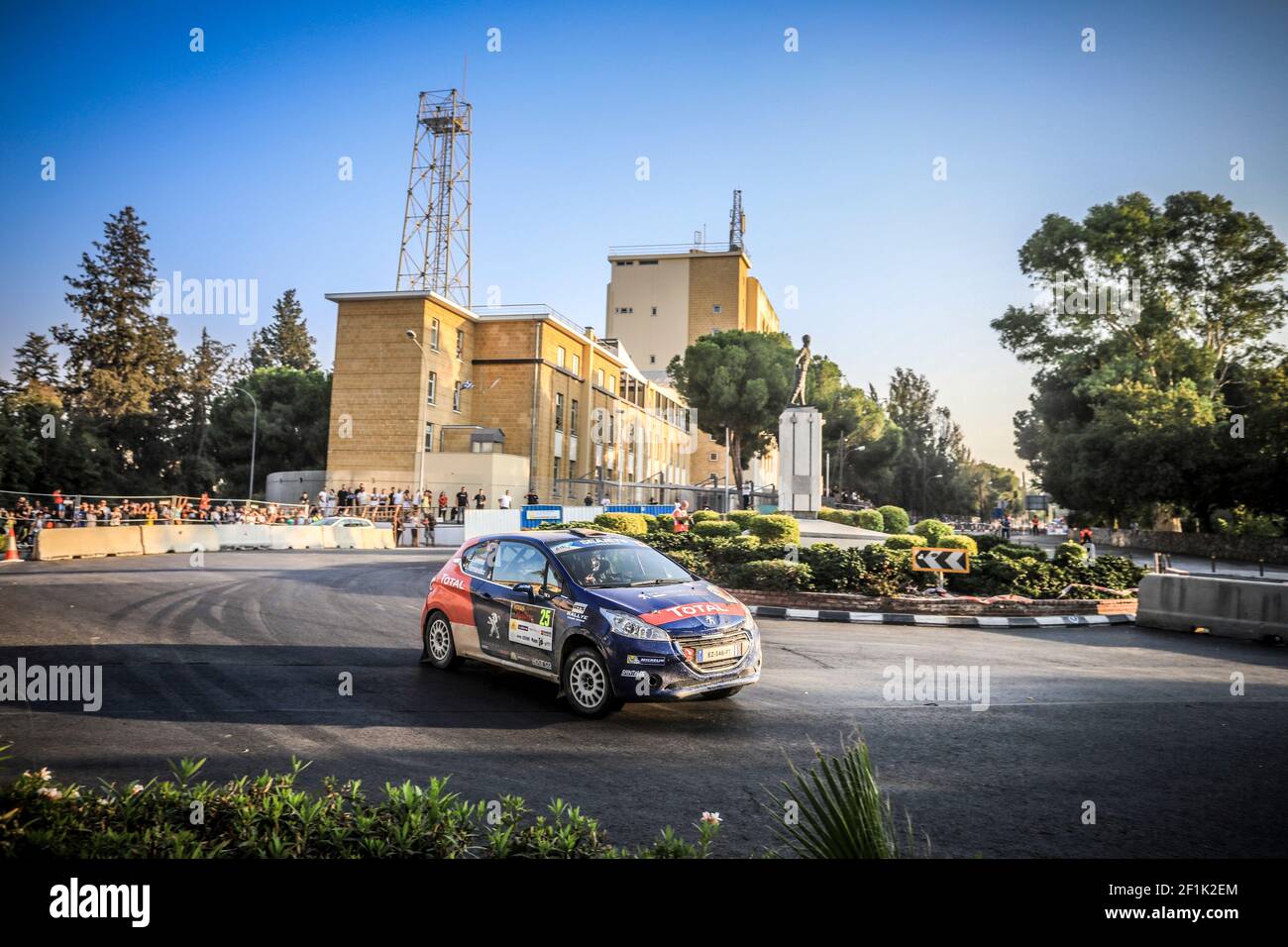 25 LLARENA Efren (ESP), FERNANDEZ Sara (ESP), Peugeot 208 R2, Rallye ...