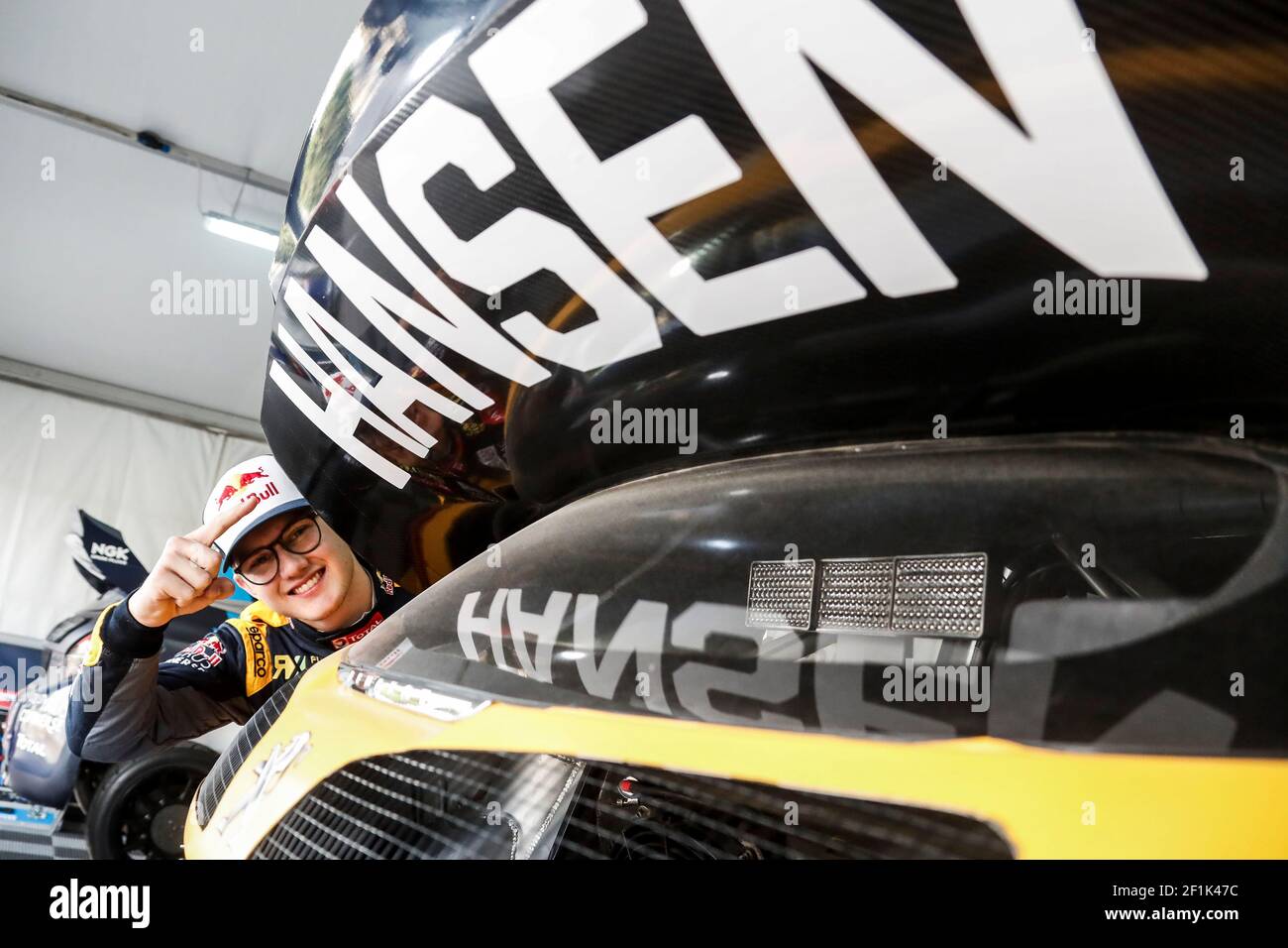 HANSEN Kevin (SWE), Team Hansen MJP (SWE), Peugeot 208, portrait, during the 2019 FIA WORLD RX ...