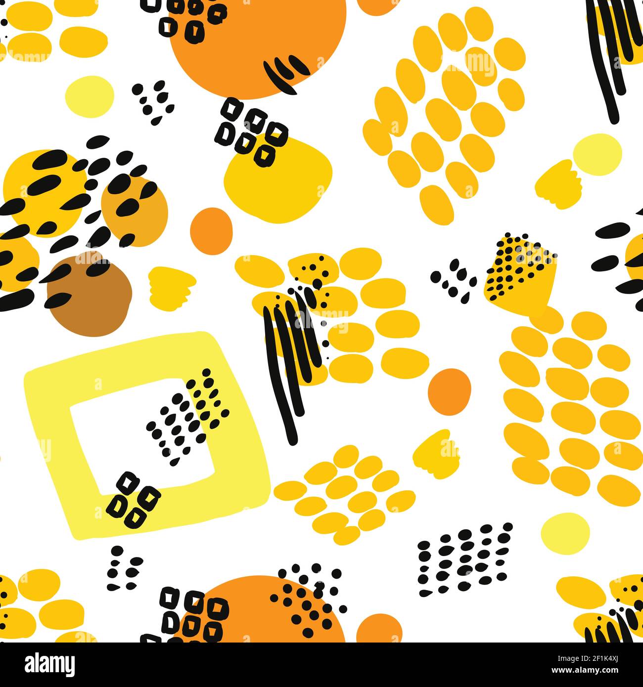 Vector abstract background. Seamless brush stroke pattern Stock Vector ...