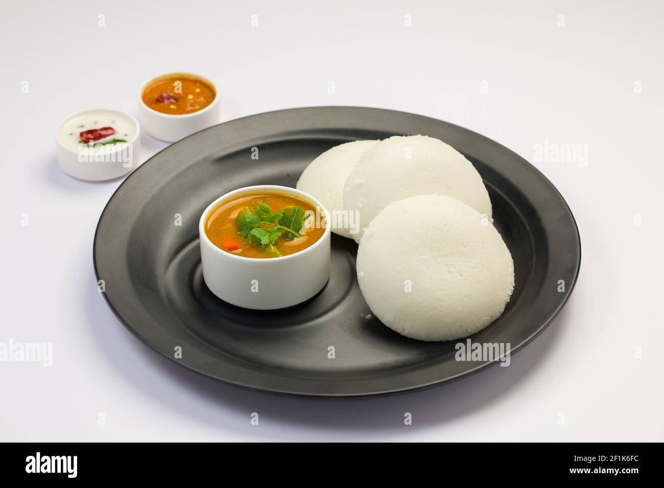 Idly or Idli, south indian main breakfast item which is beautifully ...