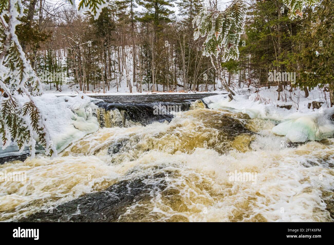 Cordova Falls Havelock Algonquin Highlands Haliburton County Ontario ...