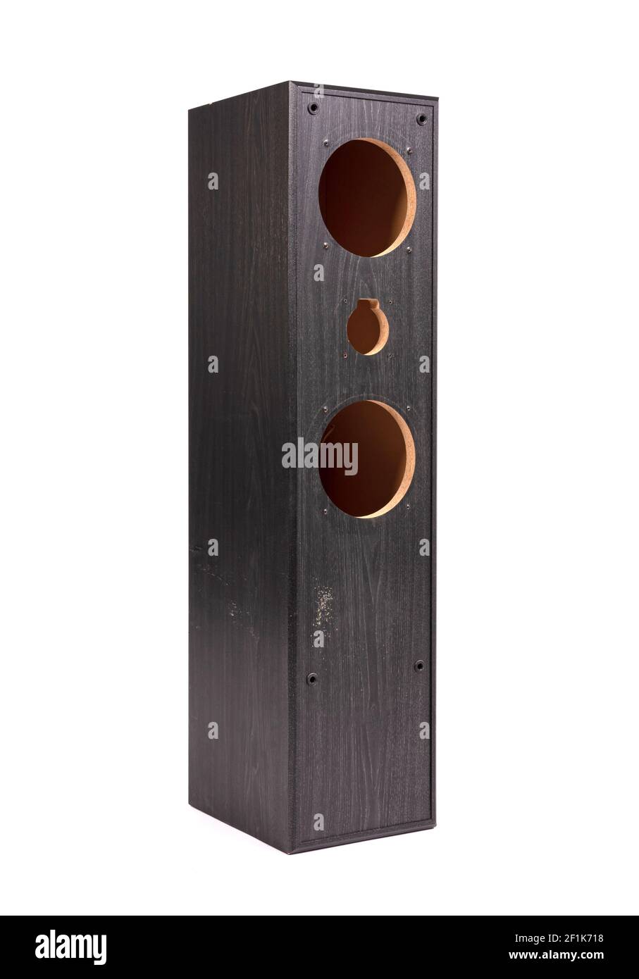 Broken audio speaker, done playing music, isolated Stock Photo - Alamy