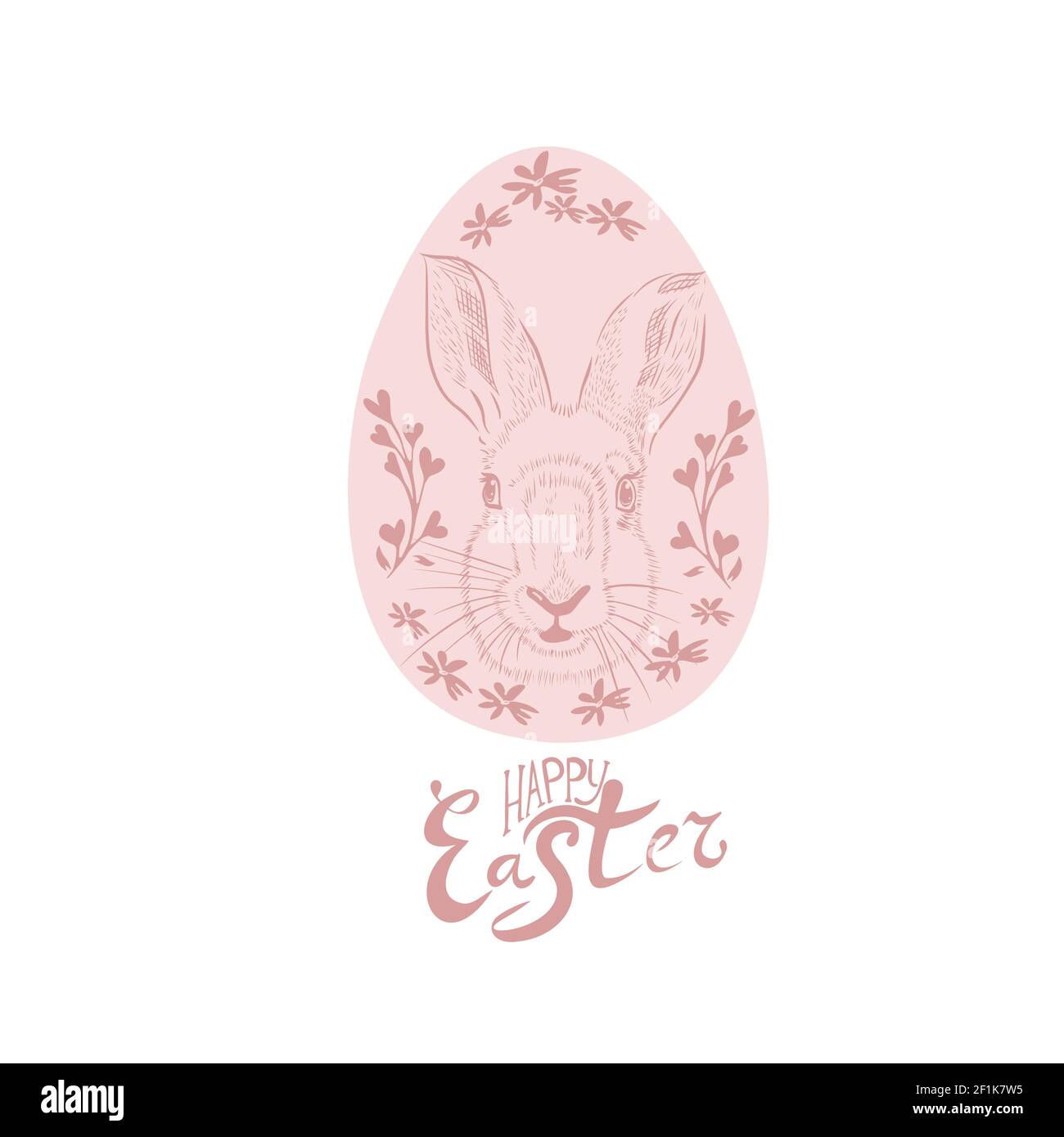 Happy Easter text. Vector illustration Stock Vector Image & Art - Alamy