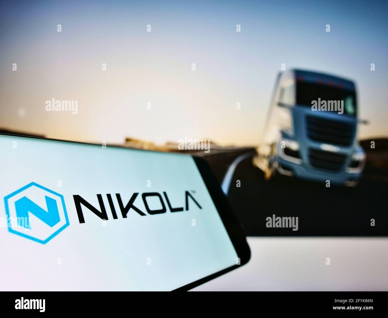 Nikola truck hi-res stock photography and images - Alamy