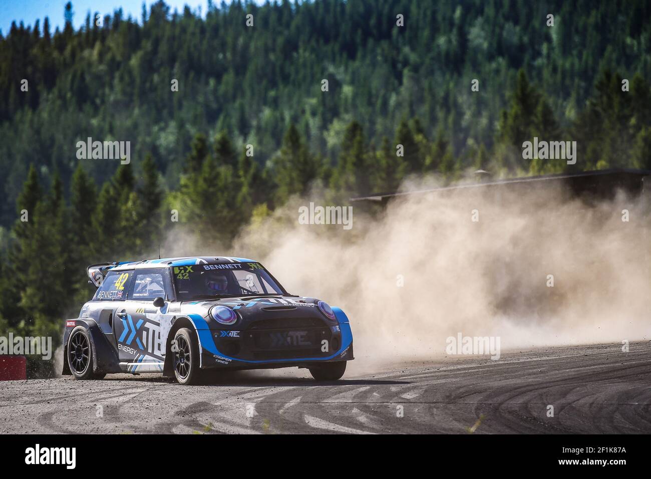 42 BENNETT Oliver (GBR), Oliver Bennett (GBR), Mini Cooper, action ...