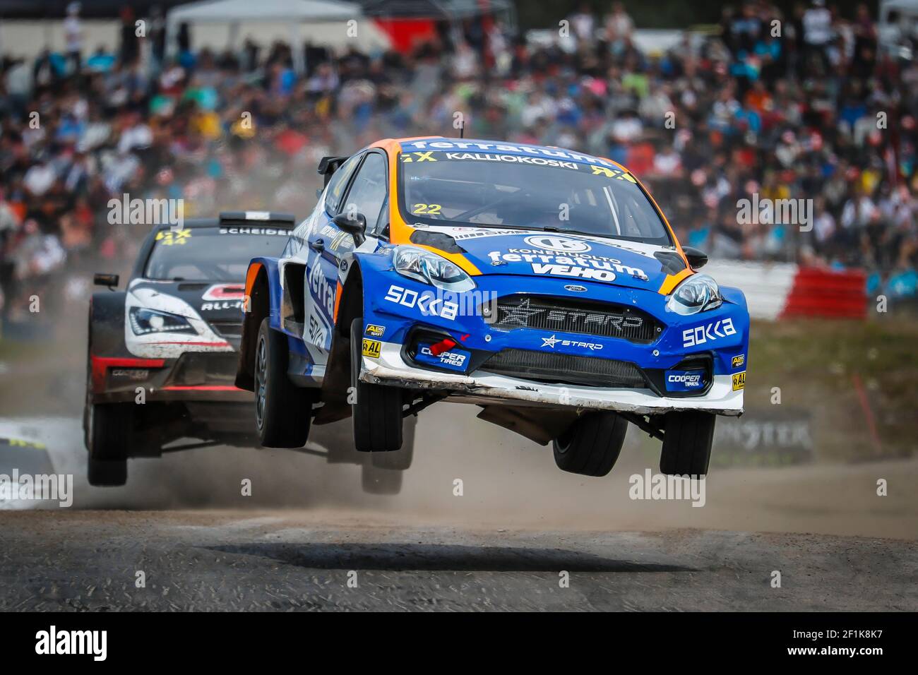 22 KALLIOKOSKI Jere (FIN) Team Stard (SWE), Ford Fiesta, action during ...