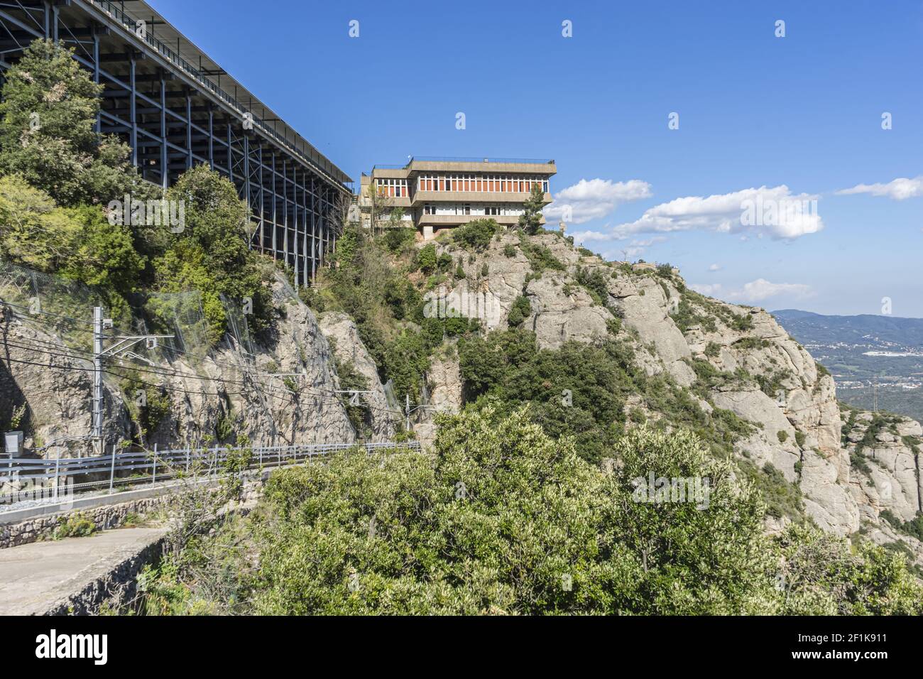 Sanctuary of Our Lady of Montserrat, place of worship on top of the ...