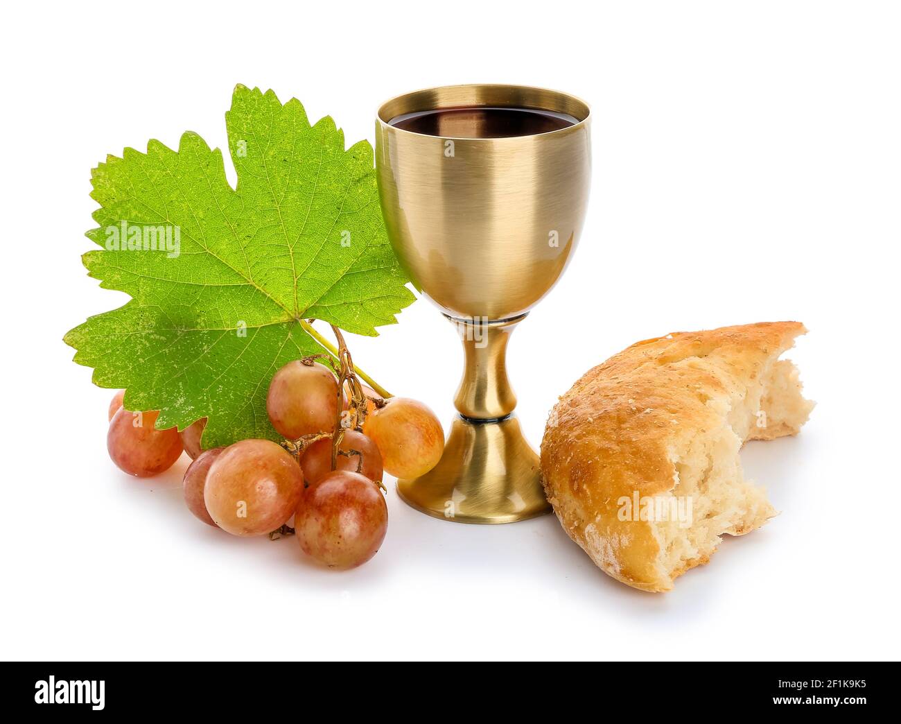 Sacramental bread and wine hi-res stock photography and images - Alamy