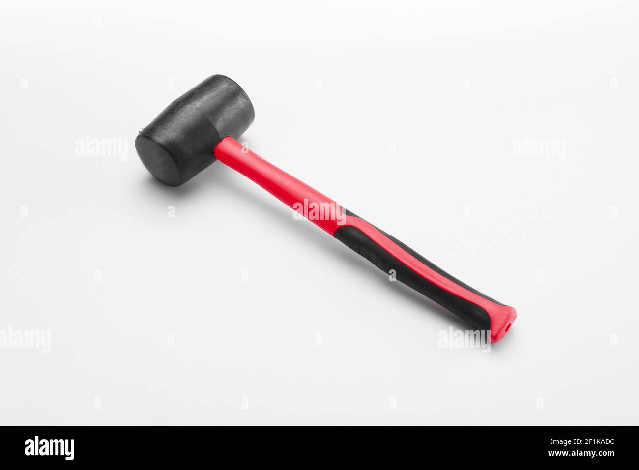 Modern mallet on white background Stock Photo - Alamy