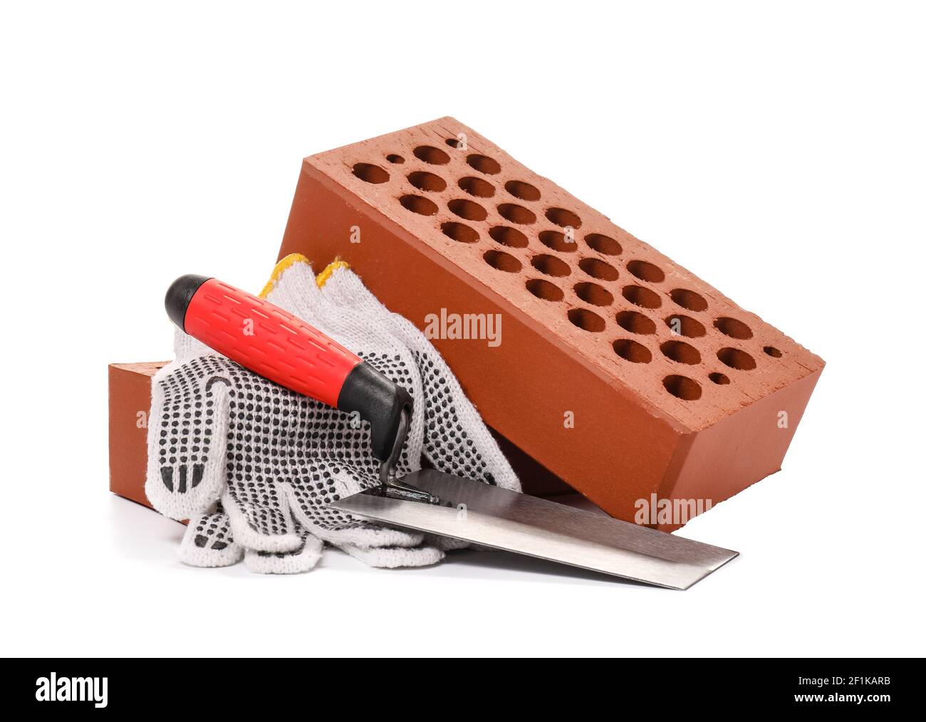 Modern construction tools on white background Stock Photo - Alamy