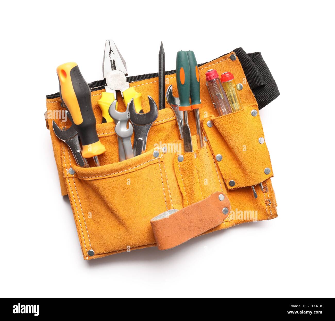 Set of construction tools on white background Stock Photo - Alamy