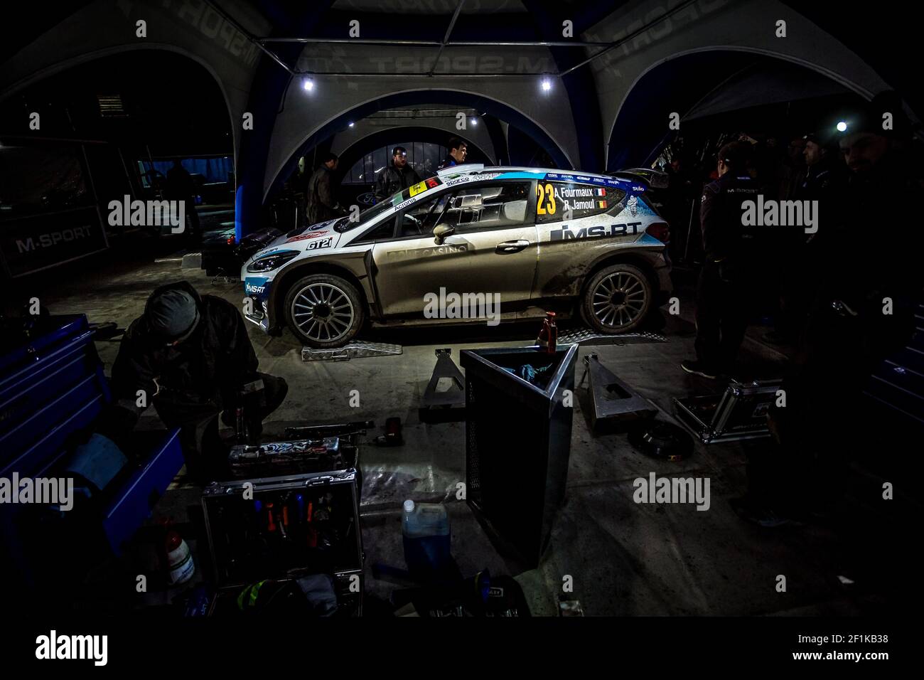 23 FOURMAUX Adrien (FRA), JAMOUL Renaud (FRA), Ford Fiesta R5 MkII, M ...