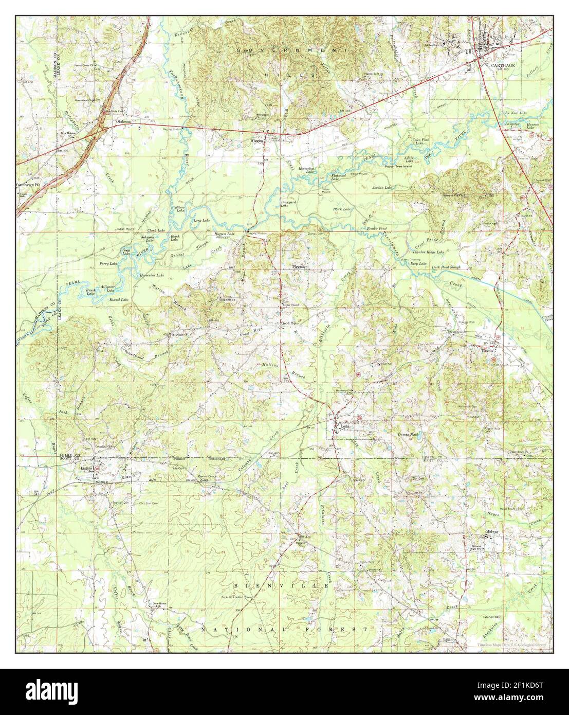 Carthage map Cut Out Stock Images & Pictures - Alamy