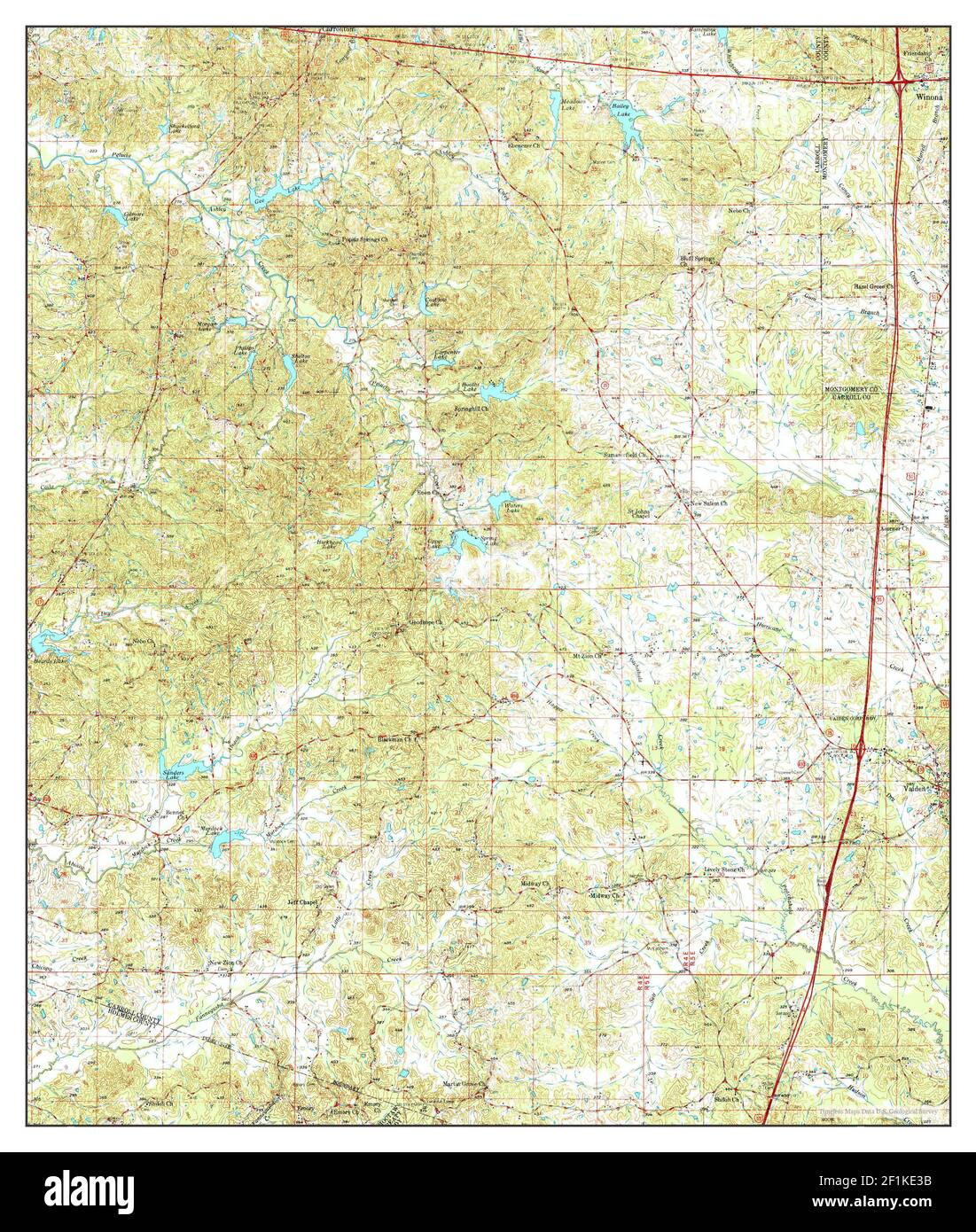 Coila, Mississippi, map 1978, 1:62500, United States of America by ...