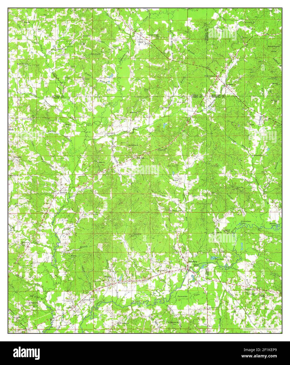 Map of edinburg hi-res stock photography and images - Alamy