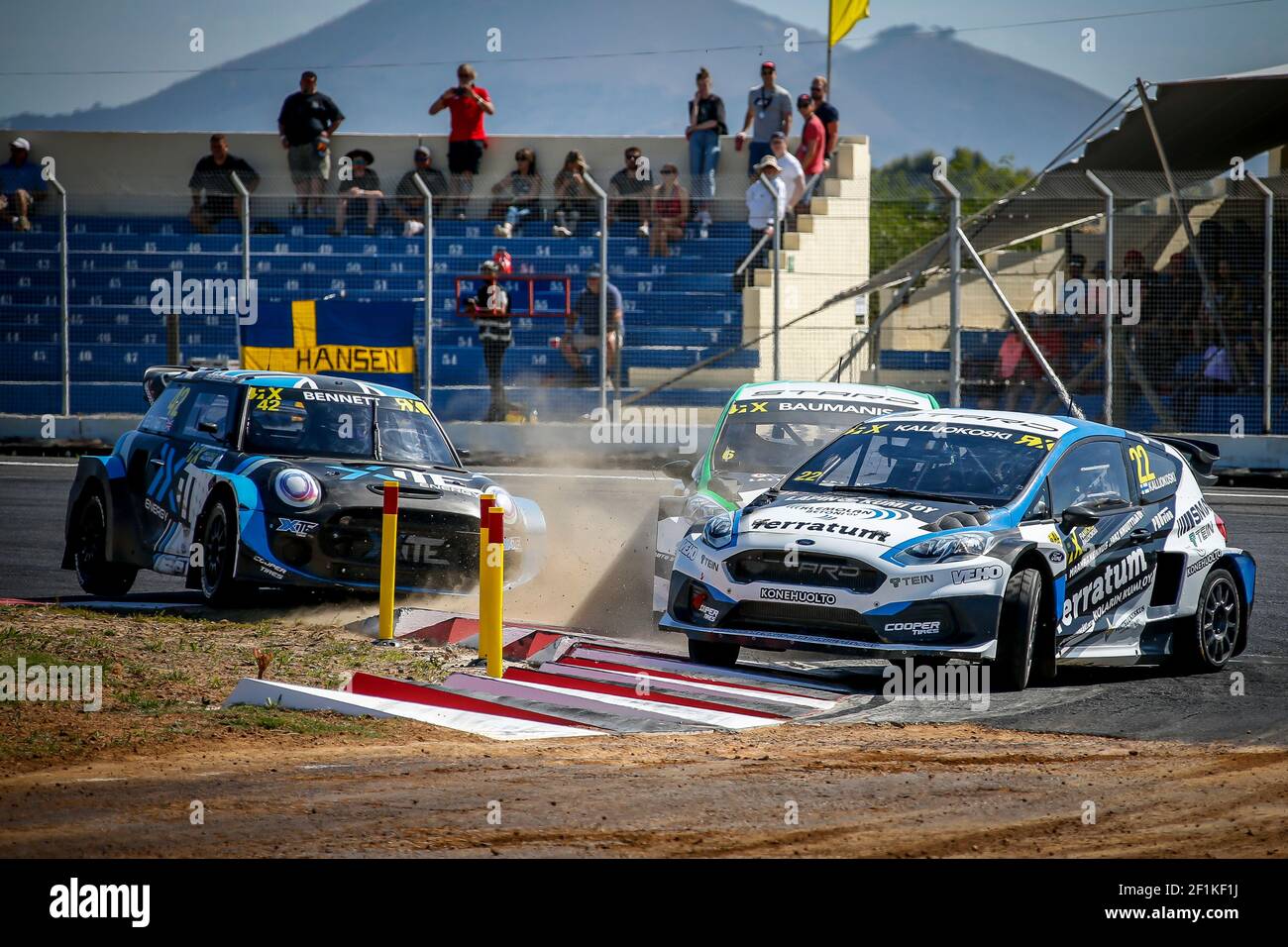 22 KALLIOKOSKI Jere (FIN) Team Stard (SWE), Ford Fiesta, action during ...
