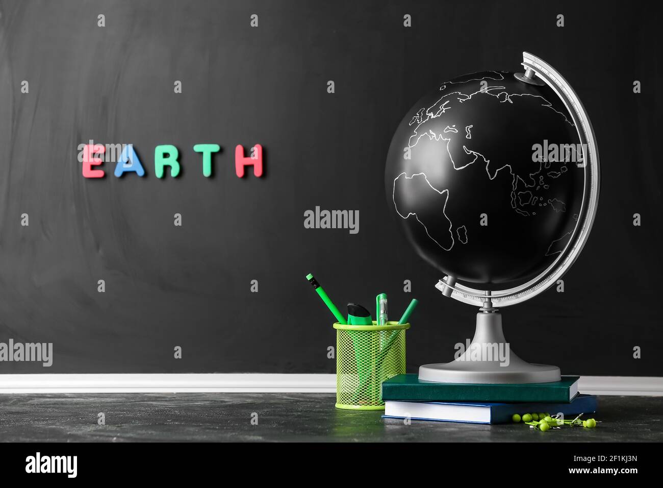 Globe word map earth background hi-res stock photography and images - Alamy