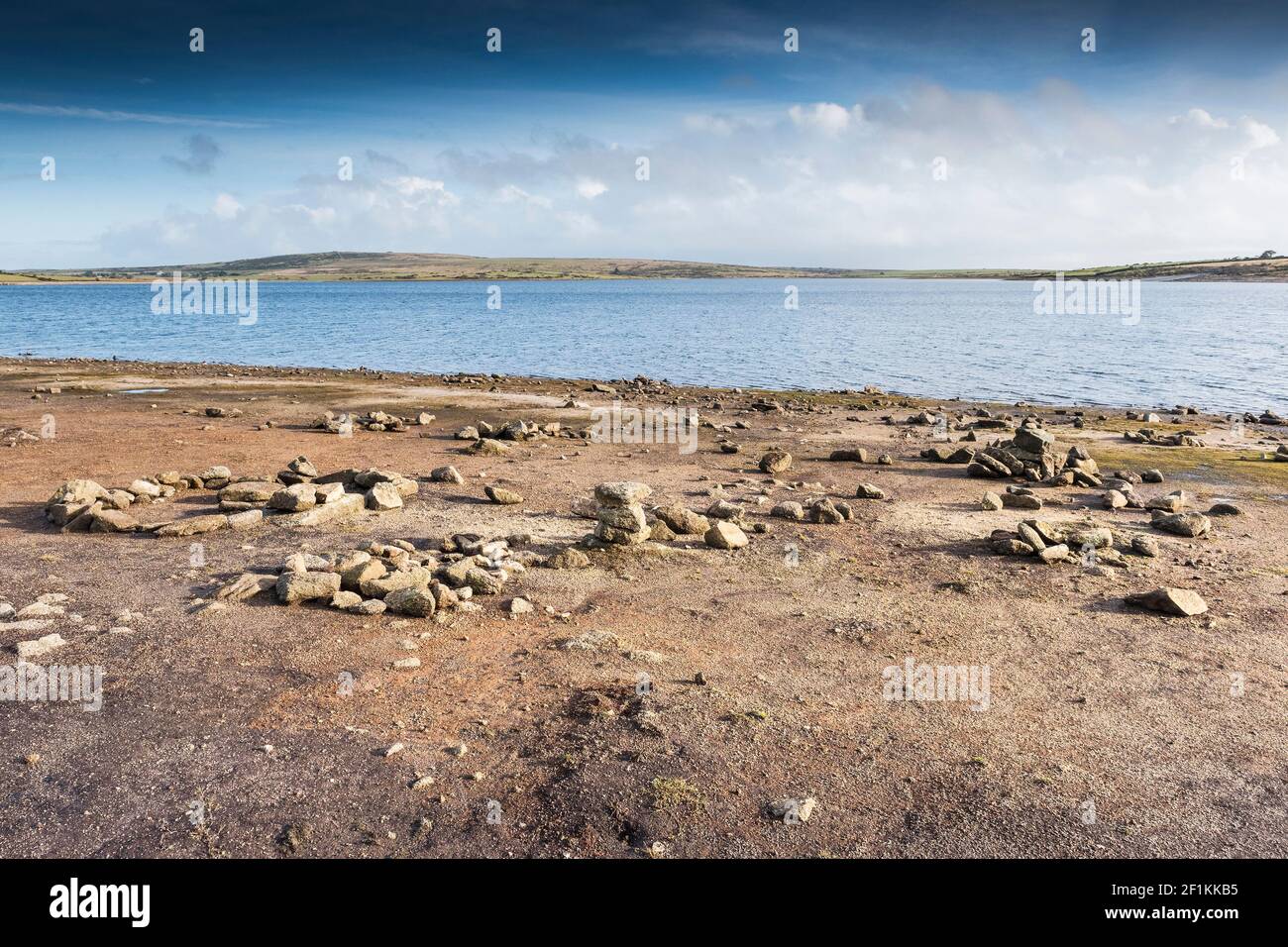 Colliford lake on bodmin moor in cornwall hi-res stock photography and ...