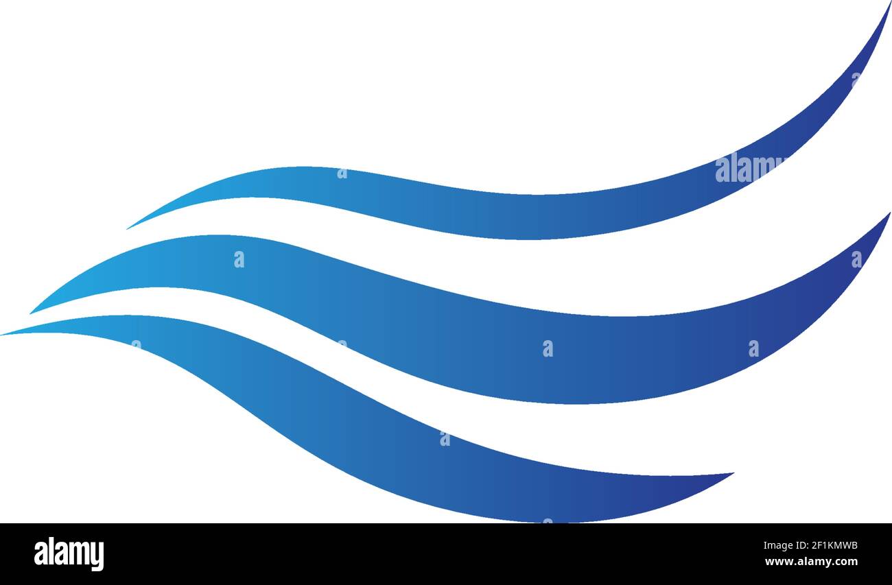 Wave Symbol illustration design Stock Vector Image & Art - Alamy