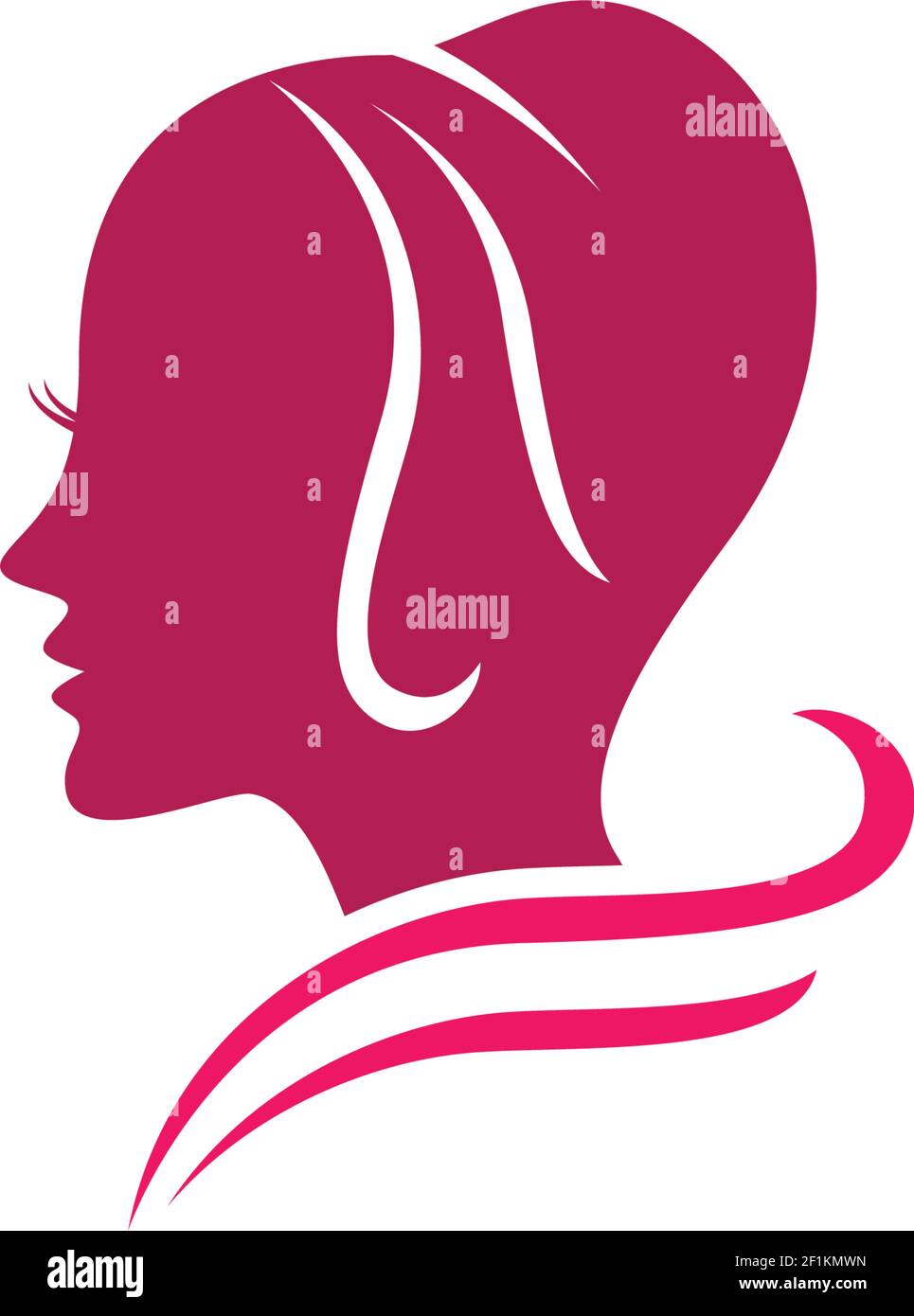 Hair logo template vector icon illustration design Stock Vector Image ...