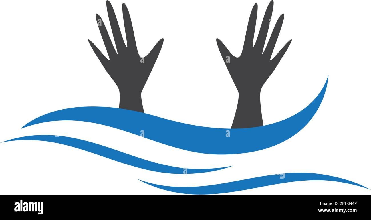 Hand help logo template vector icon illustration design Stock Vector ...