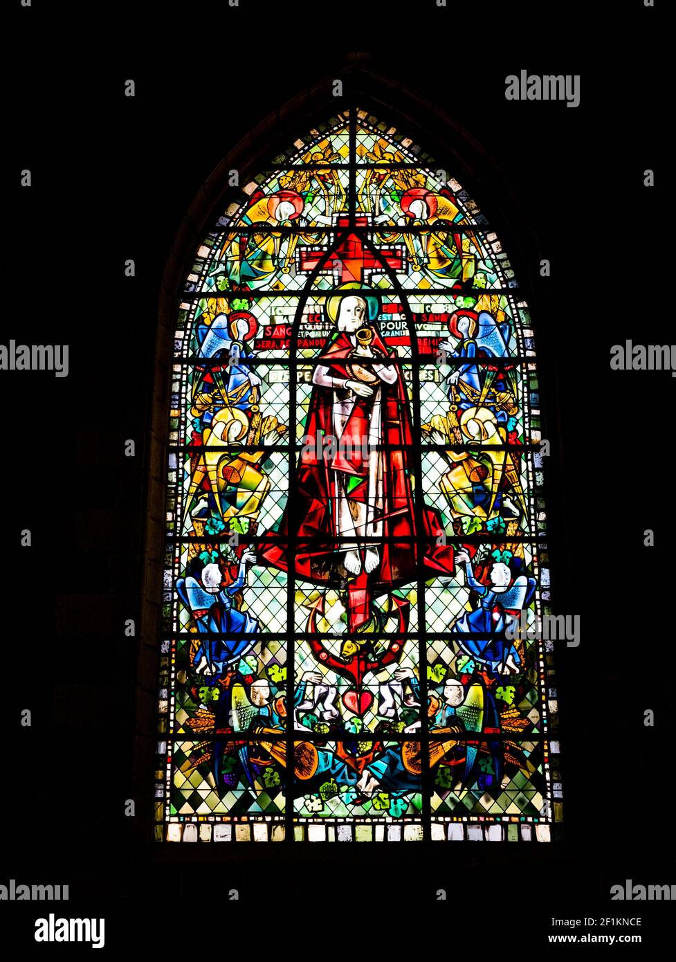 France French Gothic 12th Century Stained Glass High Resolution Stock ...