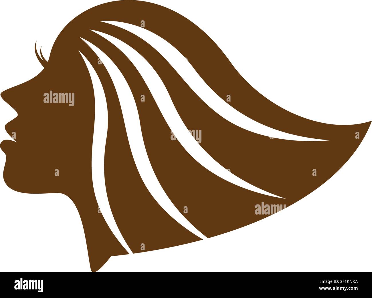 Hair logo template vector icon illustration design Stock Vector Image ...