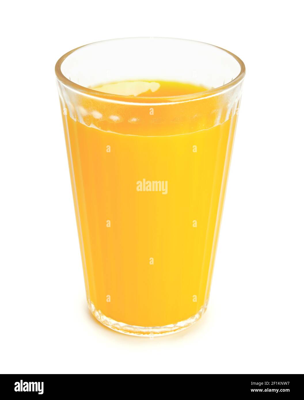 Glass of fresh mango juice on white background Stock Photo - Alamy