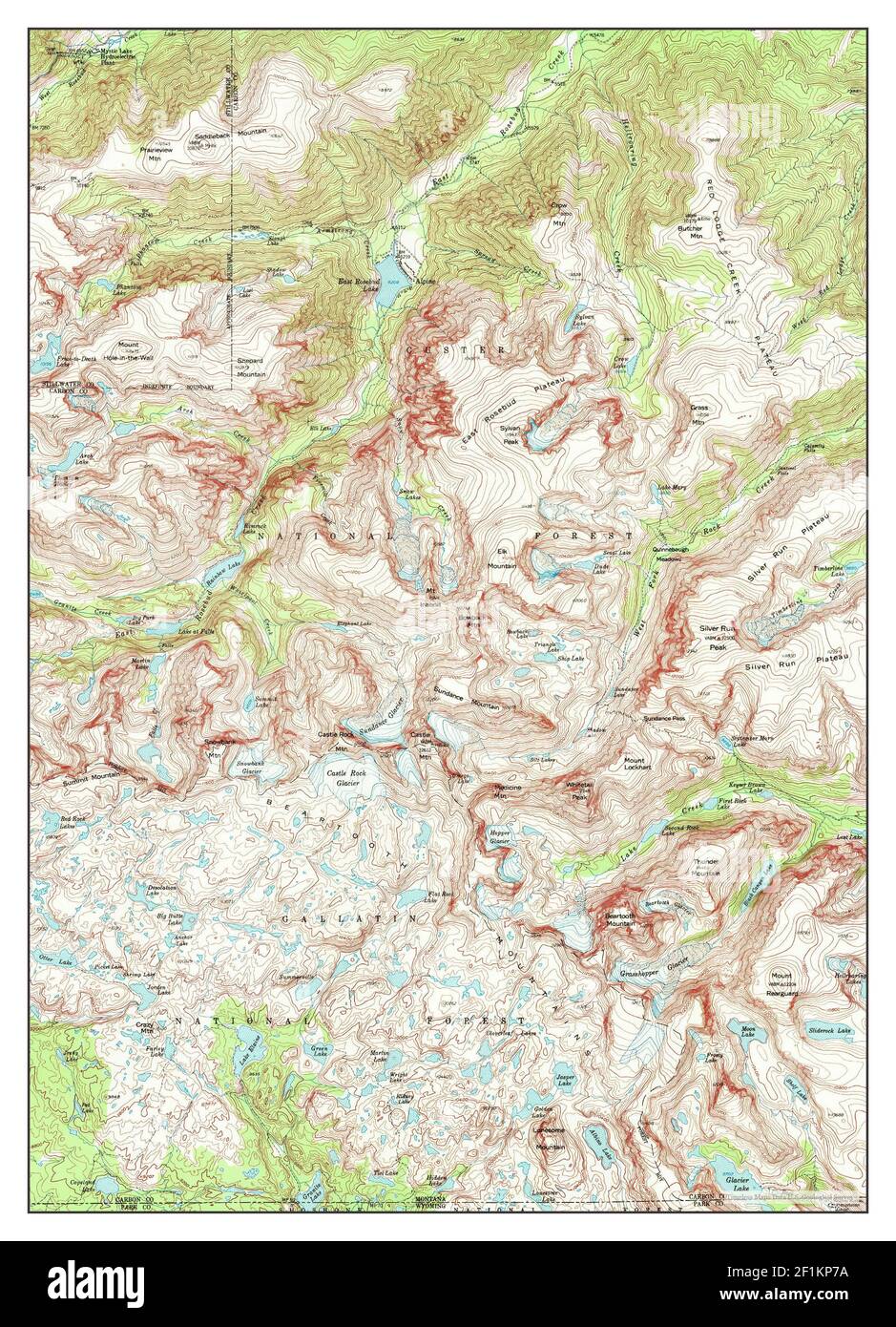 Alpine, Montana, map 1956, 1:62500, United States of America by ...