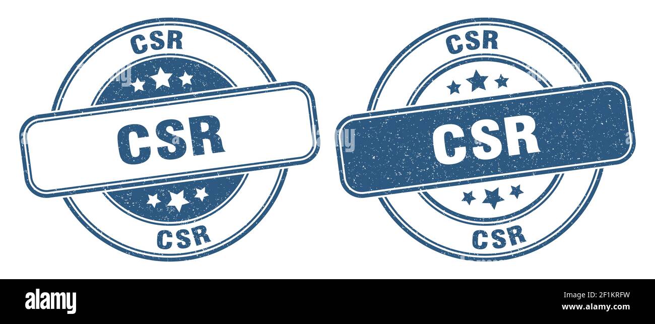Blue csr Stock Vector Images - Alamy