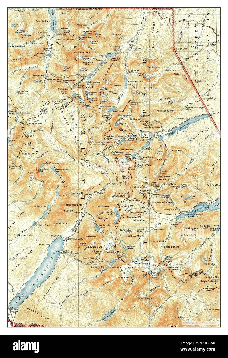 Old chief mountain Cut Out Stock Images & Pictures - Alamy