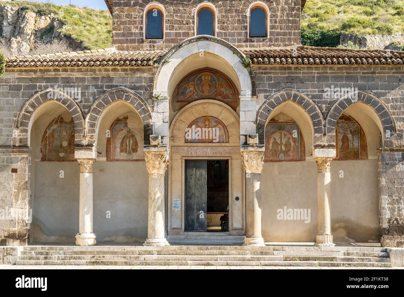 Basilica santangelo in formis hi-res stock photography and images - Alamy