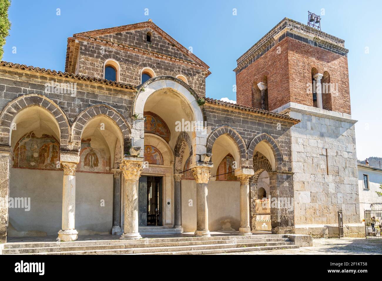 Benedictine Abbey of Sant Angelo in Formis, dedicated to the Archangel ...