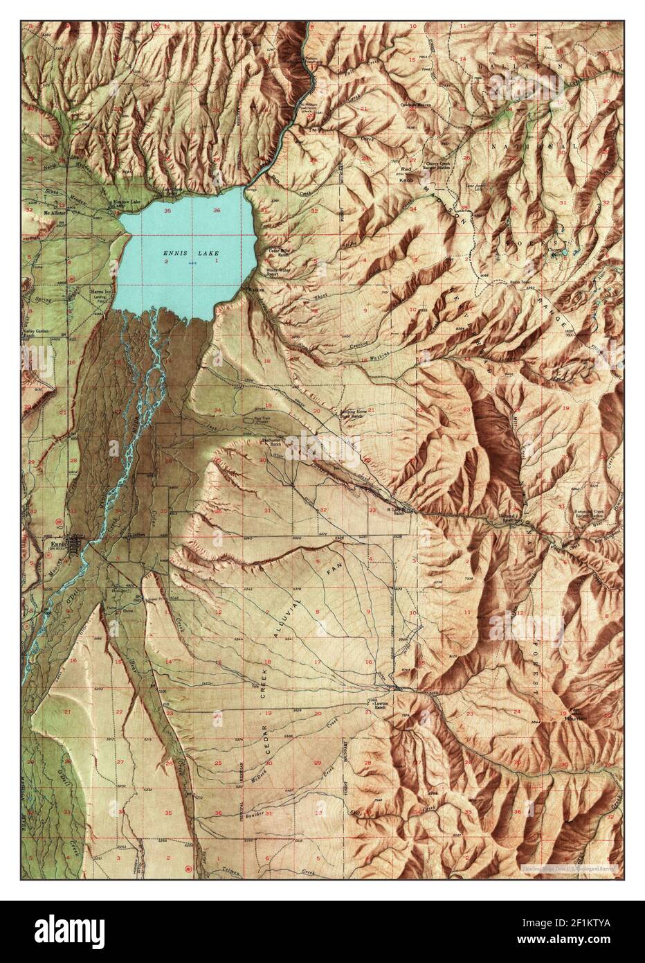 Map of ennis hi-res stock photography and images - Alamy
