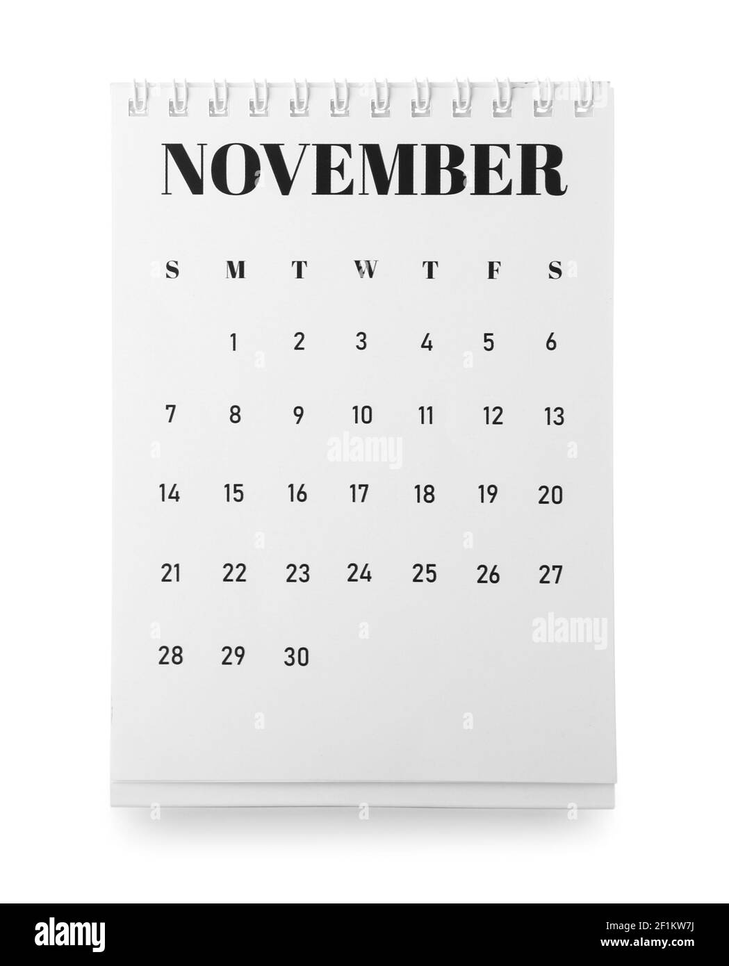 November 2021 calendar Black and White Stock Photos & Images - Alamy