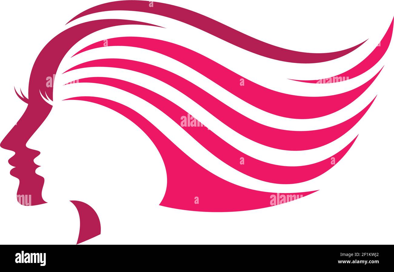 Hair logo template vector icon illustration design Stock Vector Image ...