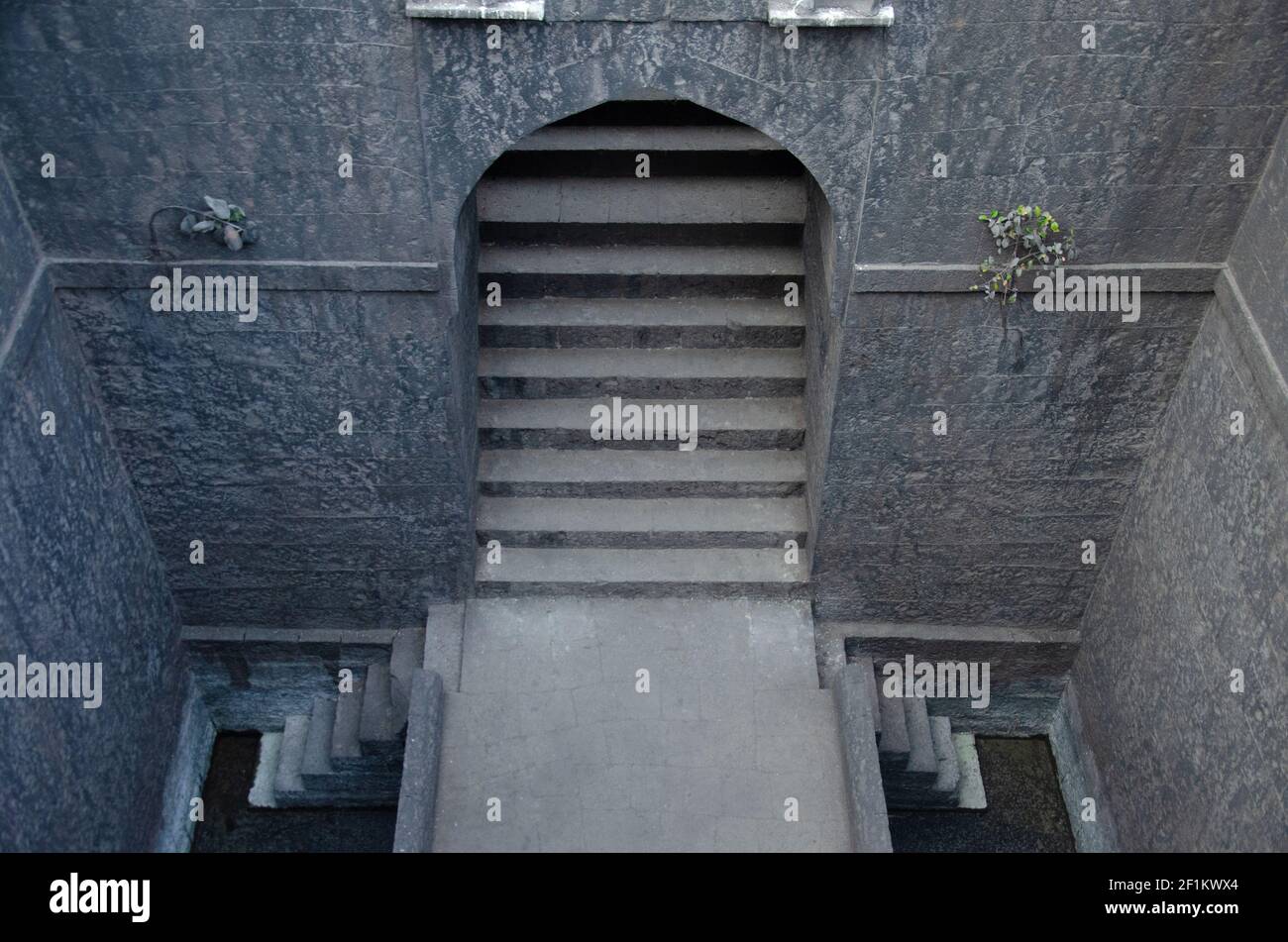 Bara Motachi Vihir or stepwell, located in Limb village, near Satara ...