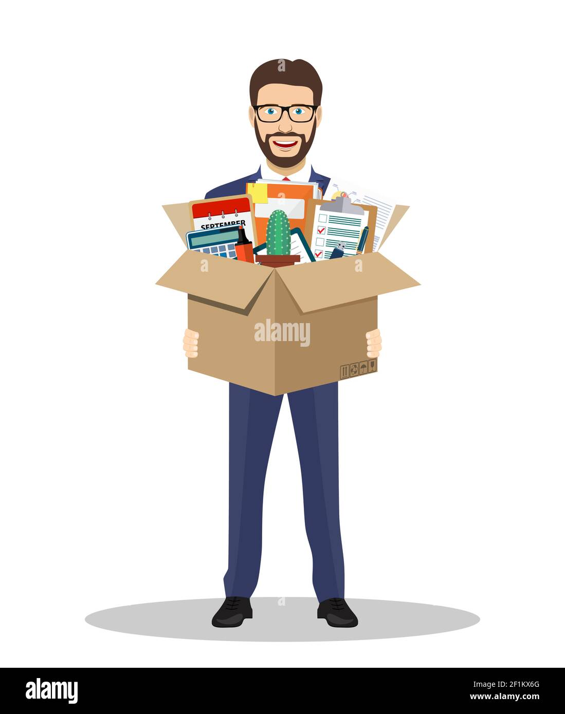 Cardboard folders Stock Vector Images - Alamy