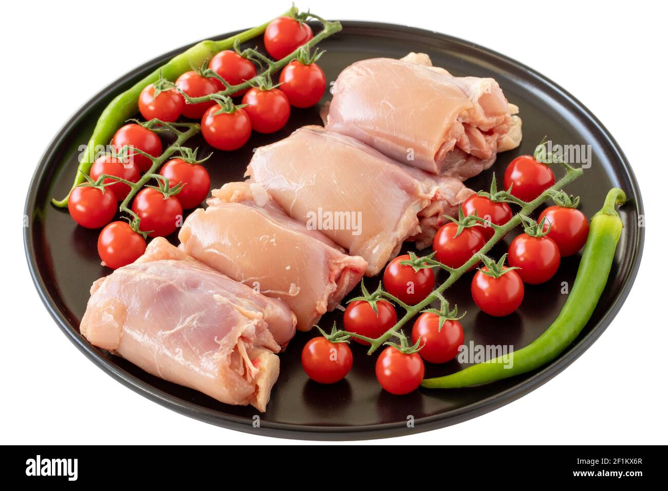 Uncooked chicken thigh legs hi-res stock photography and images - Alamy