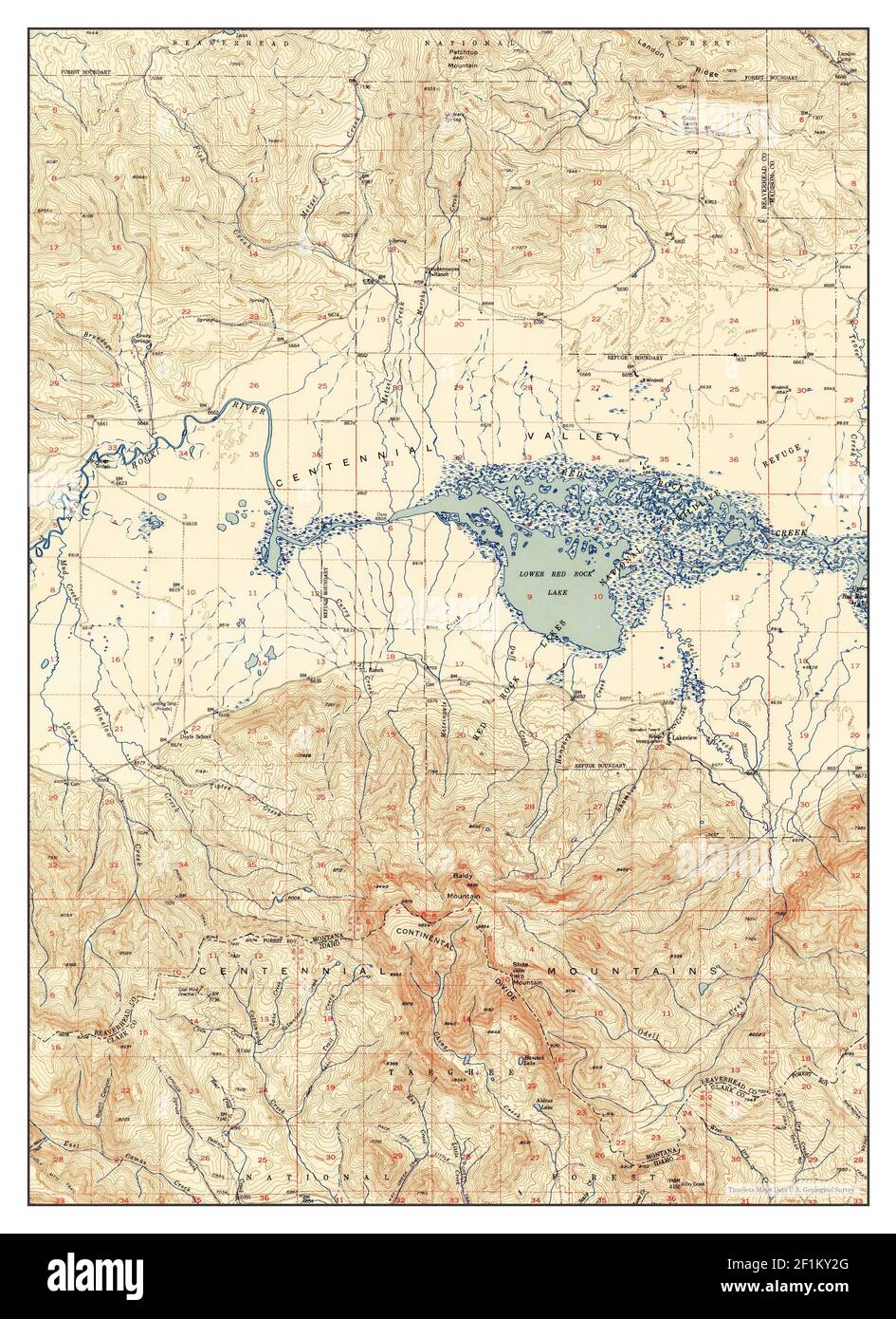 Rock lake map Cut Out Stock Images & Pictures - Alamy