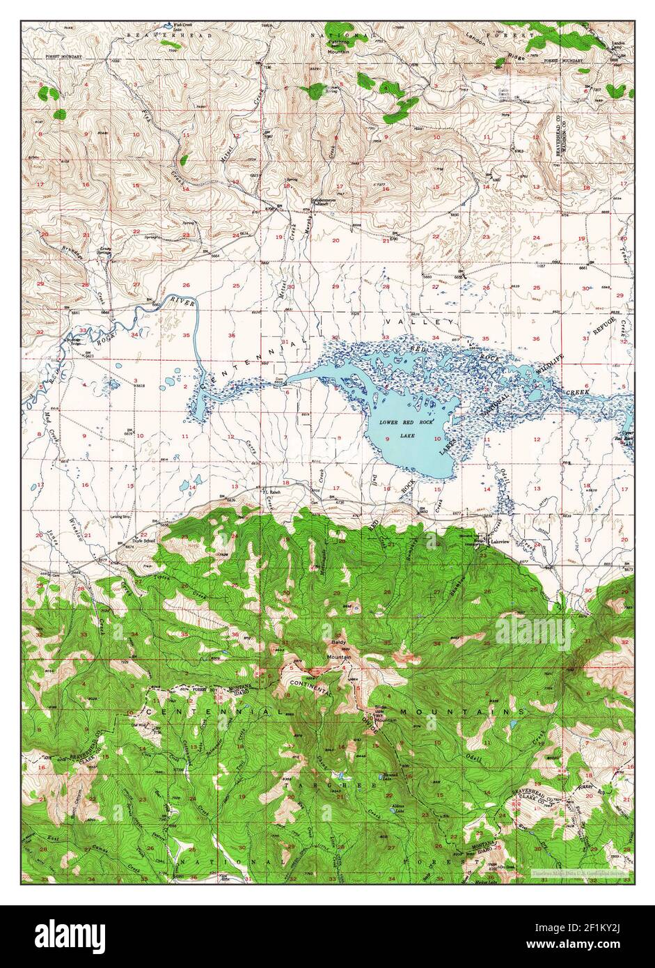 Rock lake map Cut Out Stock Images & Pictures - Alamy