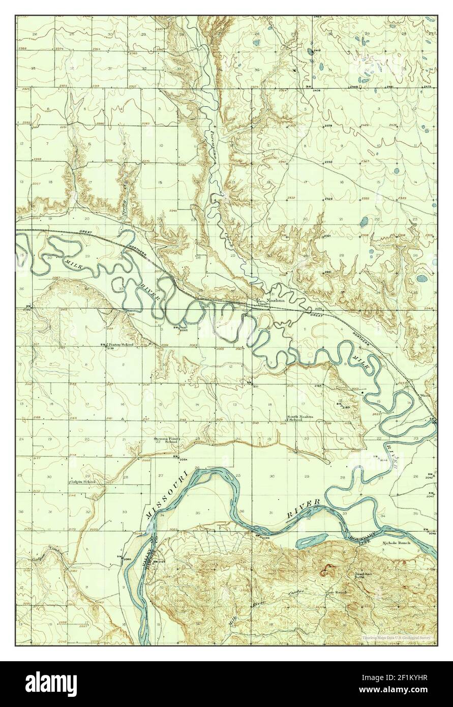 Nashua River Map
