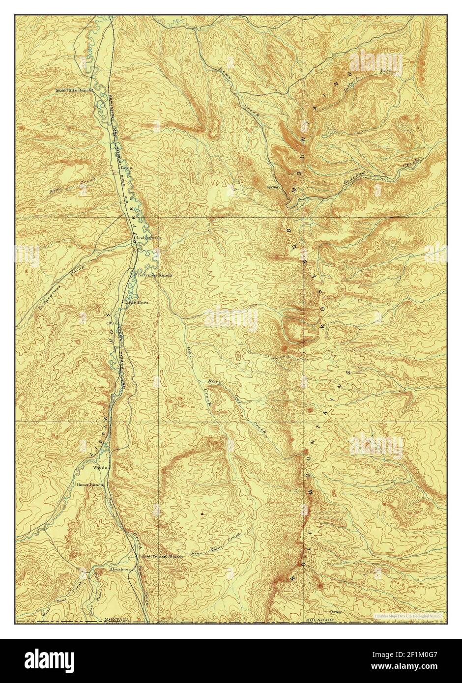 Map of rosebud hi-res stock photography and images - Alamy