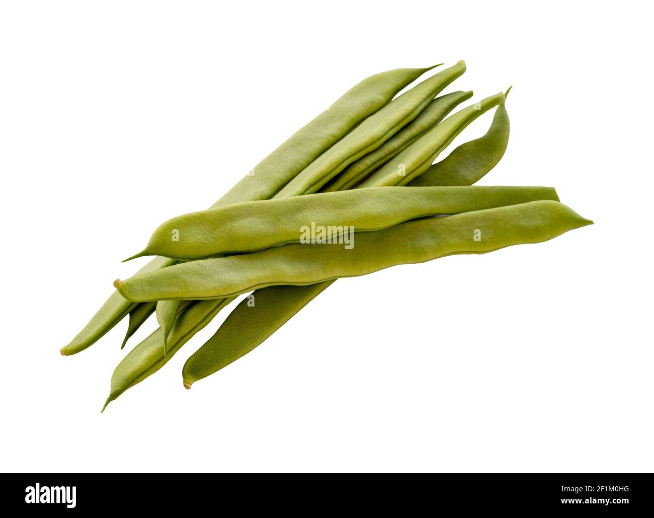 Fresh green beans Cut Out Stock Images & Pictures - Alamy