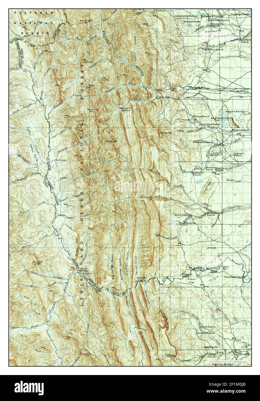 Saypo, Montana, map 1903, 1:125000, United States of America by ...