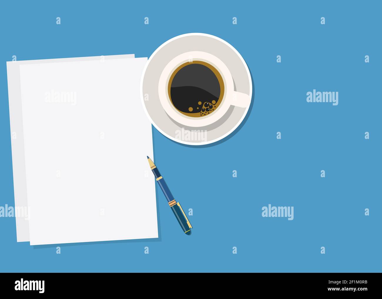 One paper cup coffee Stock Vector Images - Alamy