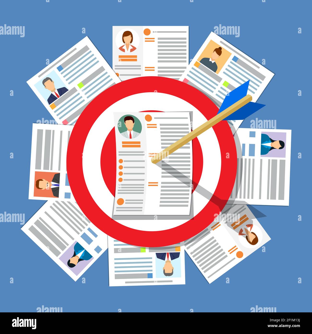 Human resources management Stock Vector Image & Art - Alamy