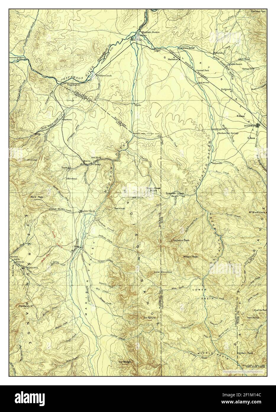 Three forks montana Cut Out Stock Images & Pictures - Alamy