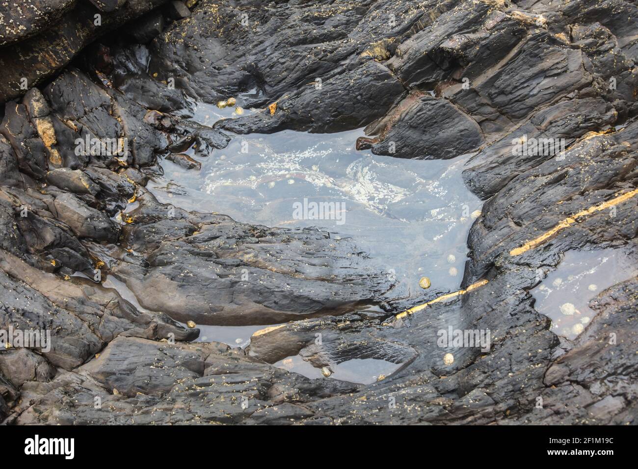 Water between stones Stock Photo - Alamy